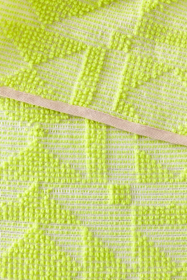 Neon Geo Bed Blanket | Urban Outfitters