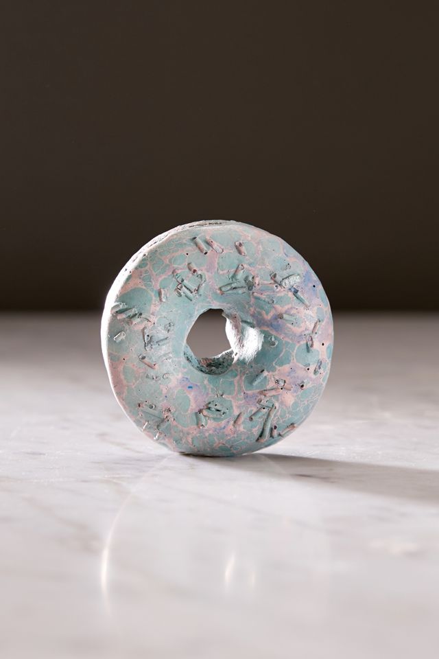 Concrete Cat Donut Sculpture | Urban Outfitters