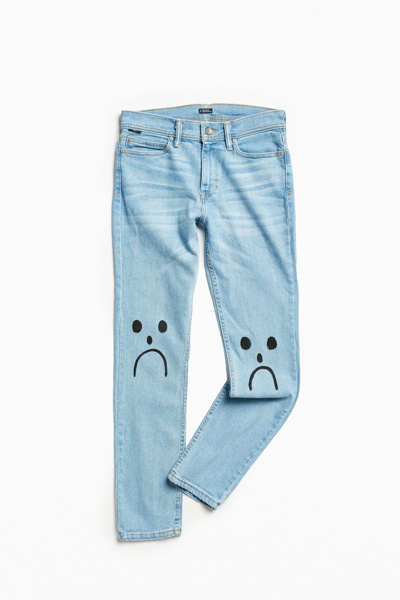 BDG X Andrew Jeffrey Wright Hand-Painted Frown Stonewash Skinny Jean ...