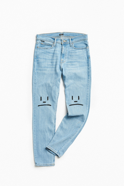 BDG X Andrew Jeffrey Wright Hand-Painted Frown Stonewash Skinny Jean ...