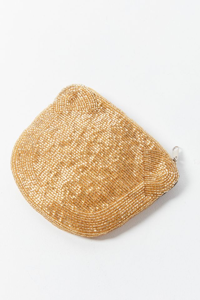 Beaded Animal Face Pouch | Urban Outfitters Canada