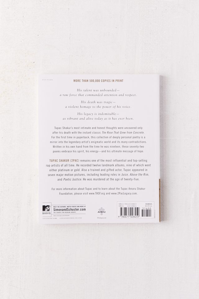 The Rose That Grew From Concrete By Tupac Shakur | Urban Outfitters