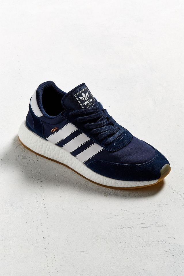 adidas Iniki Runner Navy Sneaker | Urban Outfitters