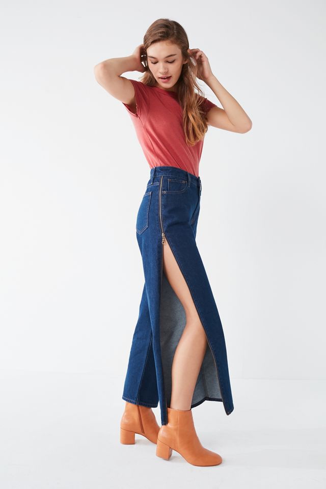 BDG Zipper Wide-Leg Jean | Urban Outfitters