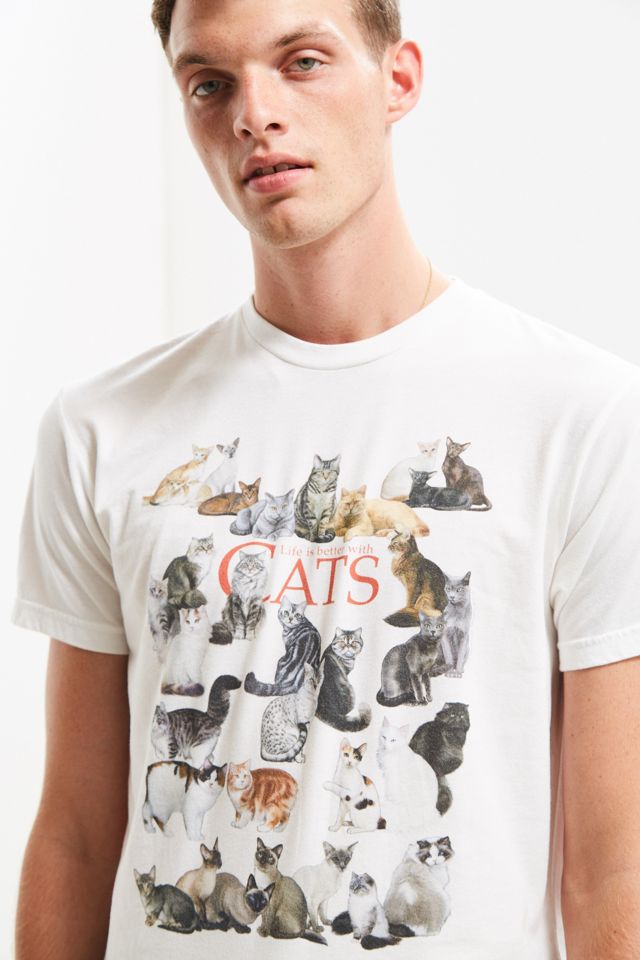 All Over Cats Tee | Urban Outfitters