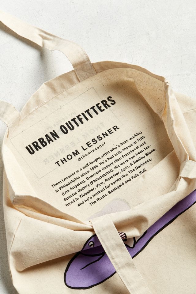 UO Artist Editions Thom Lessner Snake Tote Bag | Urban Outfitters