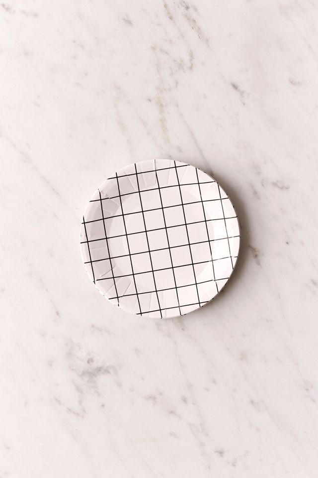 BASH Grid Mini Paper Plate Set | Urban Outfitters
