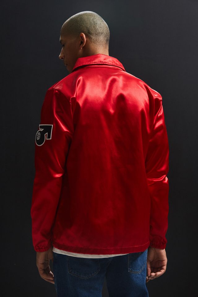 Ebbets Field Flannels Seattle Rainiers Vintage Satin Coach Jacket ...