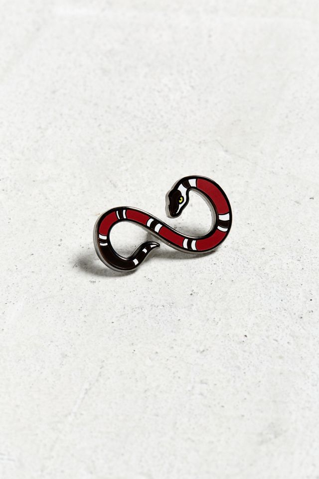 Pintrill Blocked Snake Pin | Urban Outfitters