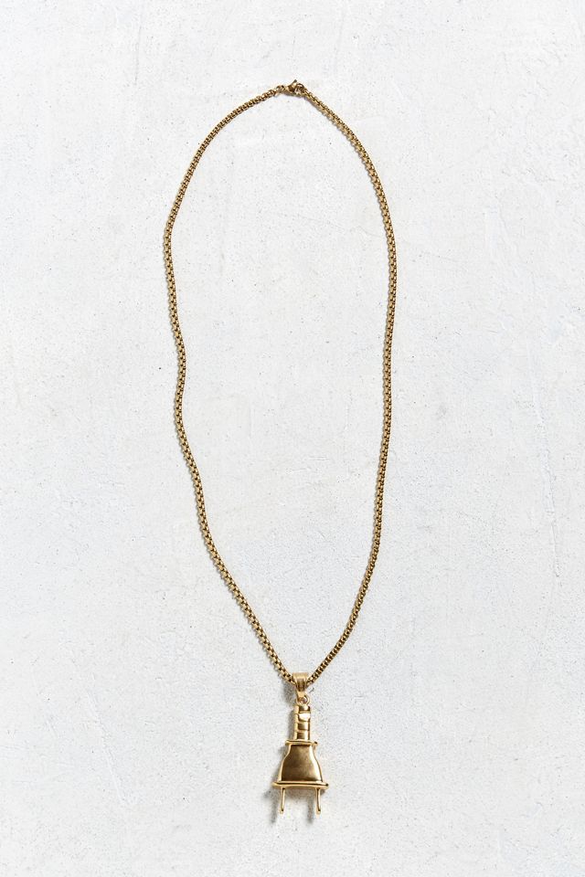 Roi’al Bijoux Plug Chain Necklace | Urban Outfitters