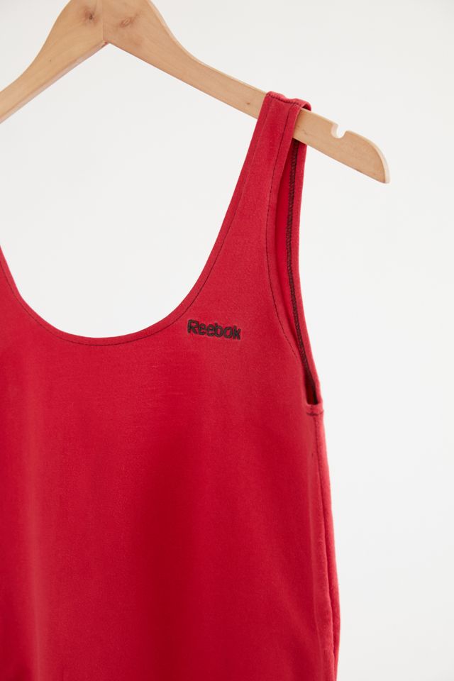 Vintage Remade Reebok Red Bodysuit | Urban Outfitters