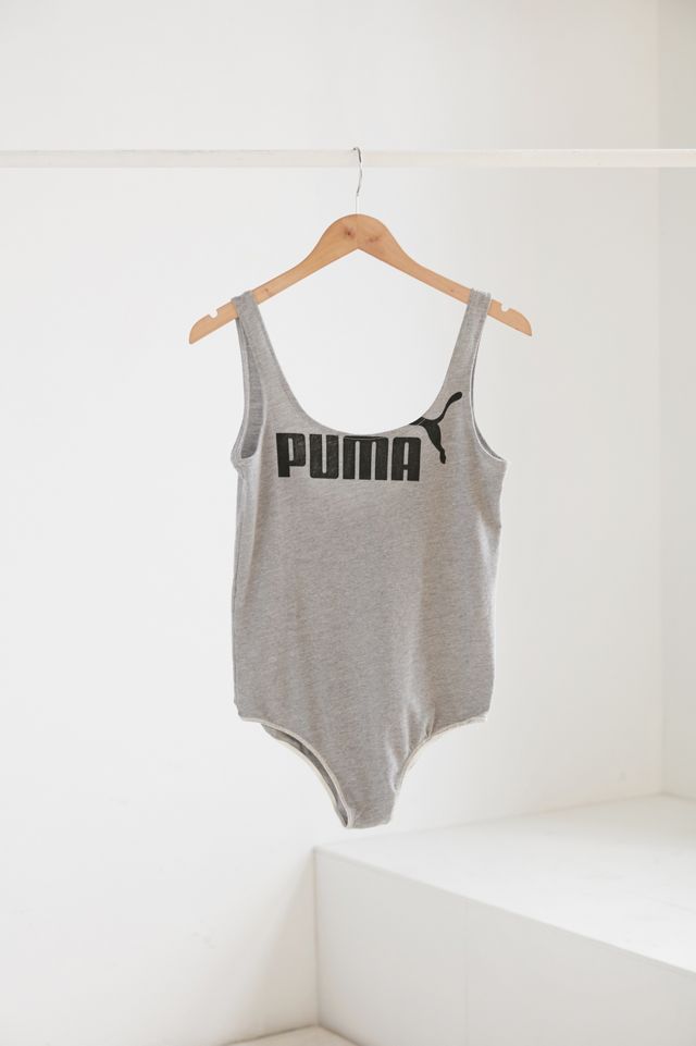 Vintage Remade Puma Grey Bodysuit | Urban Outfitters Canada