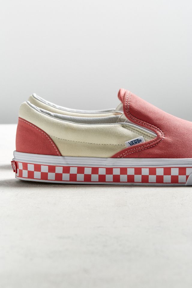 Vans Slip On Checkerboard Sidewall Sneaker Urban Outfitters