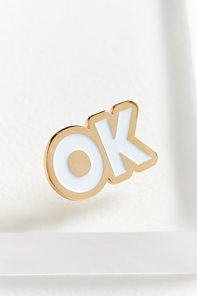 The Good Twin OK Pin | Urban Outfitters