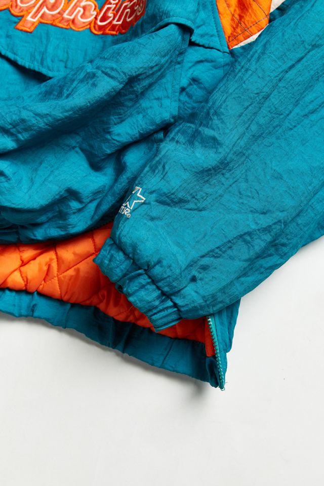 Vintage Starter Miami Dolphins Anorak Jacket | Urban Outfitters Canada