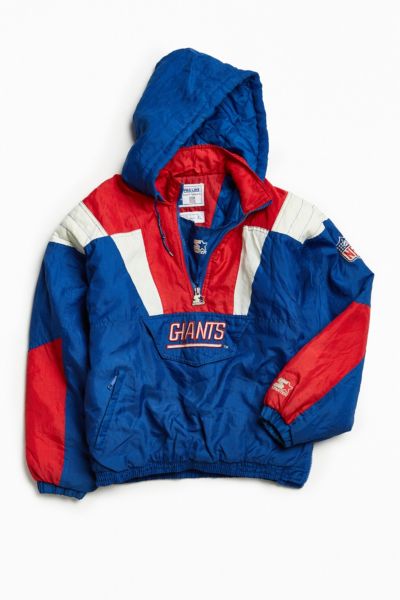 Vintage Starter New York Giants Anorak Jacket | Urban Outfitters