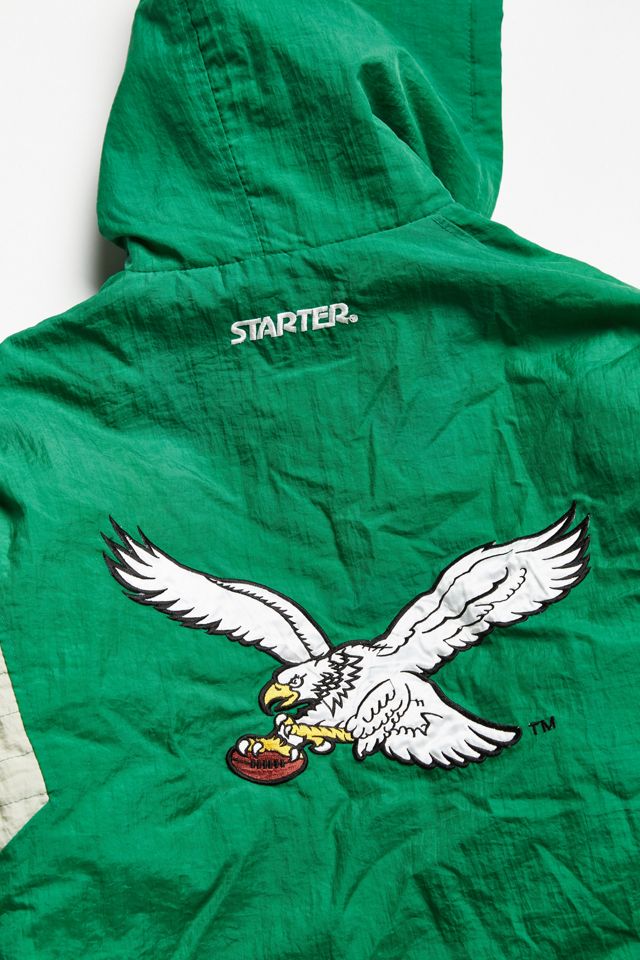 Vintage Starter Philadelphia Eagles Anorak Jacket | Urban Outfitters Canada