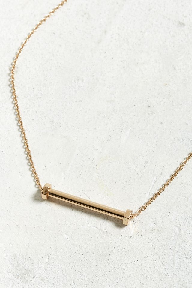 Nut + Bolt Necklace | Urban Outfitters