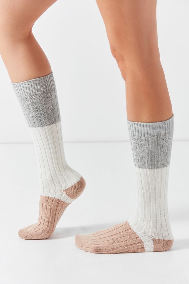 Pair Of Thieves Glamping Colorblocked Boot Sock | Urban Outfitters