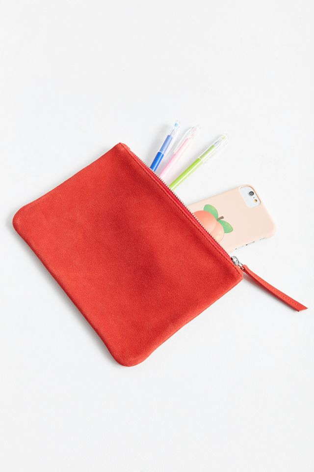 Large Suede Pouch | Urban Outfitters
