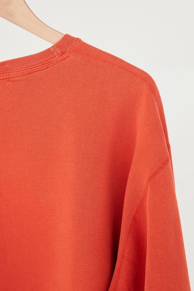 Vintage Polo Ralph Lauren Orange Crew Neck Sweatshirt | Urban ...