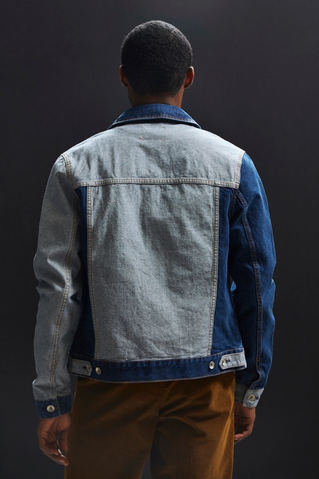 BDG Blocked Denim Trucker Jacket | Urban Outfitters