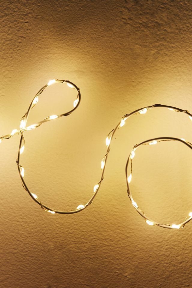 Make Your Own Fairy Light Sign Kit | Urban Outfitters Canada