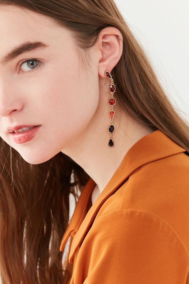 Ombre Stone Statement Drop Earring | Urban Outfitters