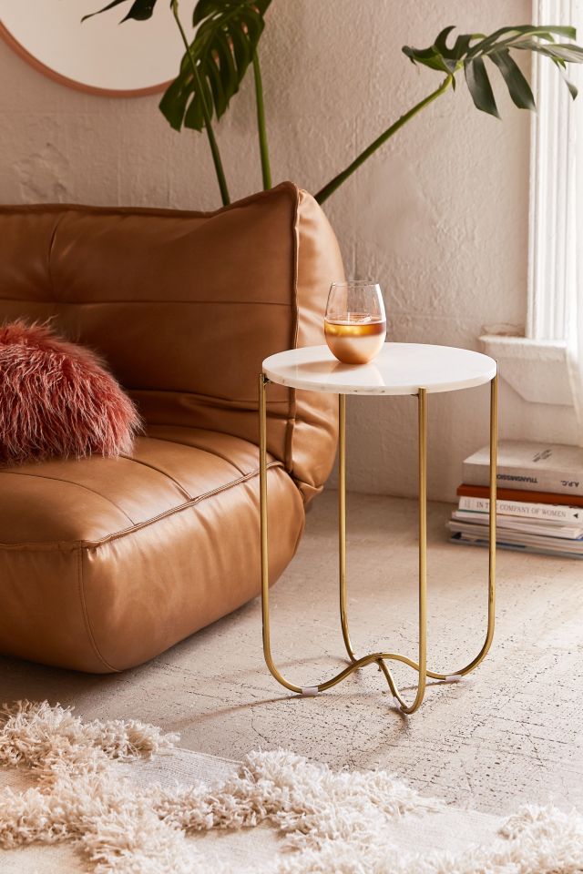 Annette Marble Side Table