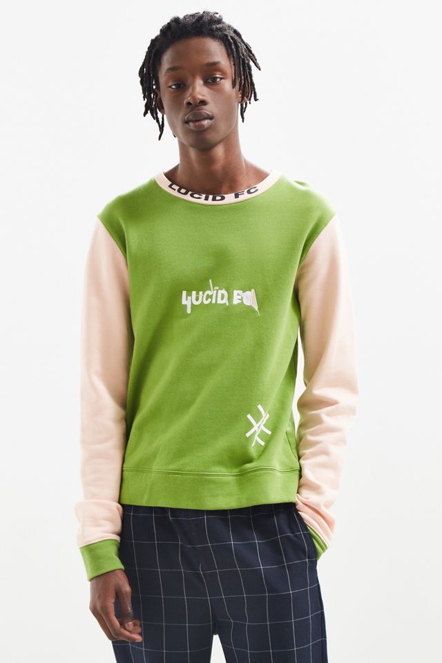 Lucid FC Fabricated Crew Neck Sweatshirt | Urban Outfitters