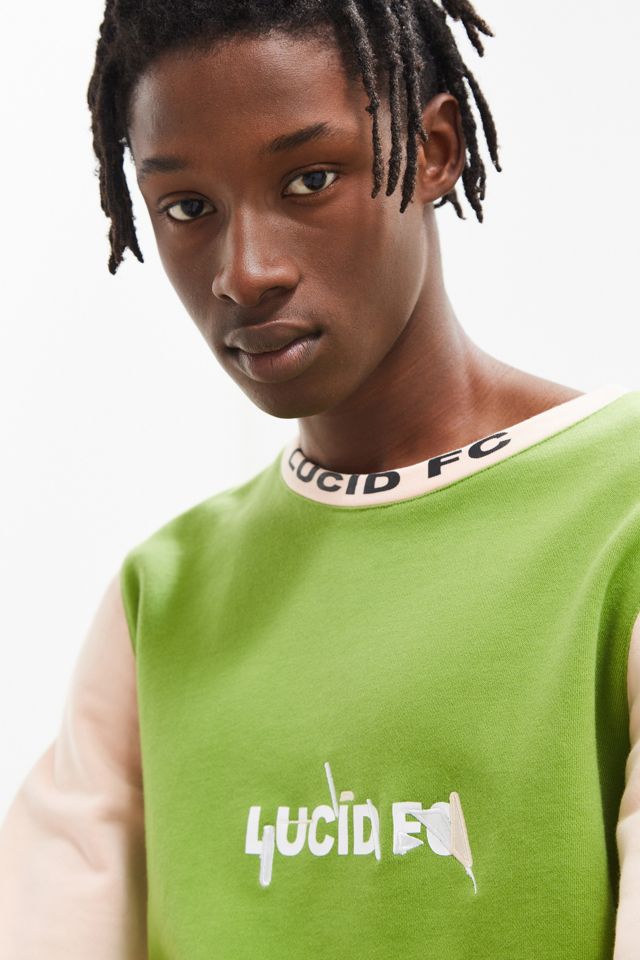 Lucid FC Fabricated Crew Neck Sweatshirt | Urban Outfitters