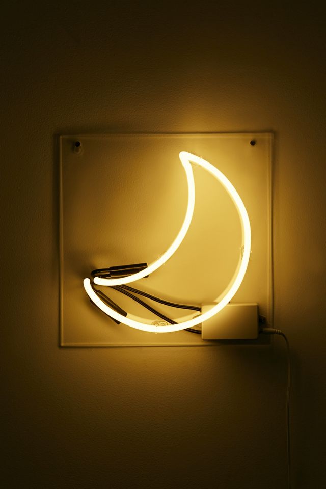 Crescent Moon Neon Sign | Urban Outfitters
