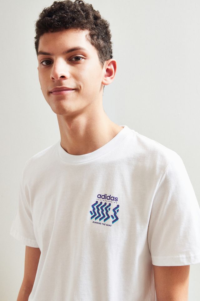 adidas Skateboarding Running The Game Tee | Urban Outfitters
