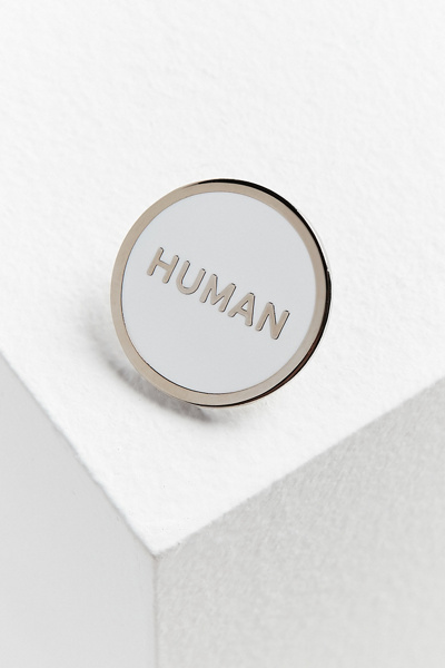 Word For Word Human Pin | Urban Outfitters
