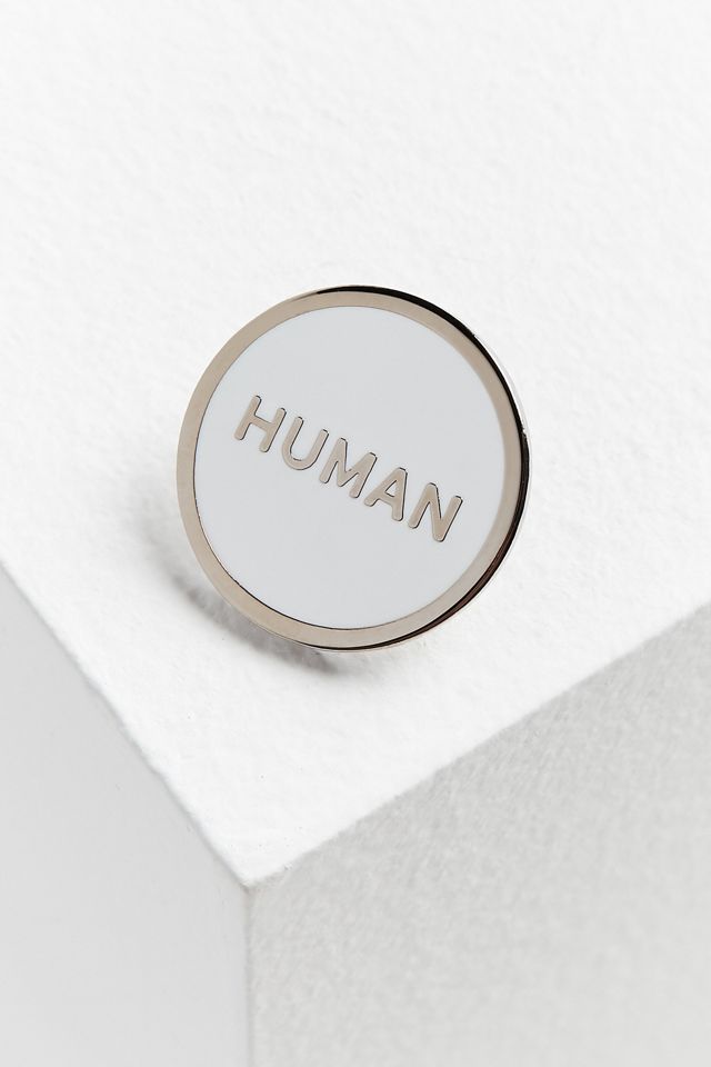 Word For Word Human Pin | Urban Outfitters