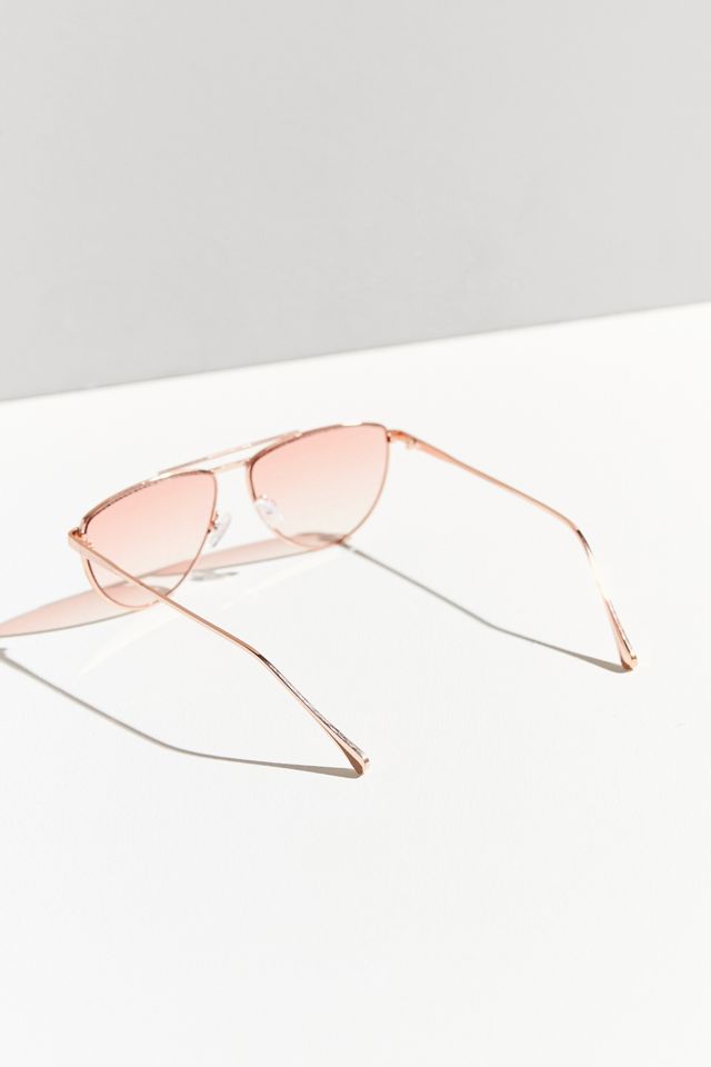 Miami Flat-Top Aviator Sunglasses | Urban Outfitters Canada