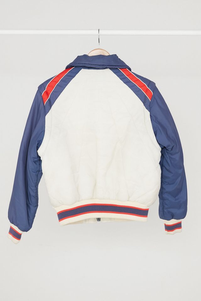 Vintage ‘70s Red White Blue Puffer Jacket | Urban Outfitters