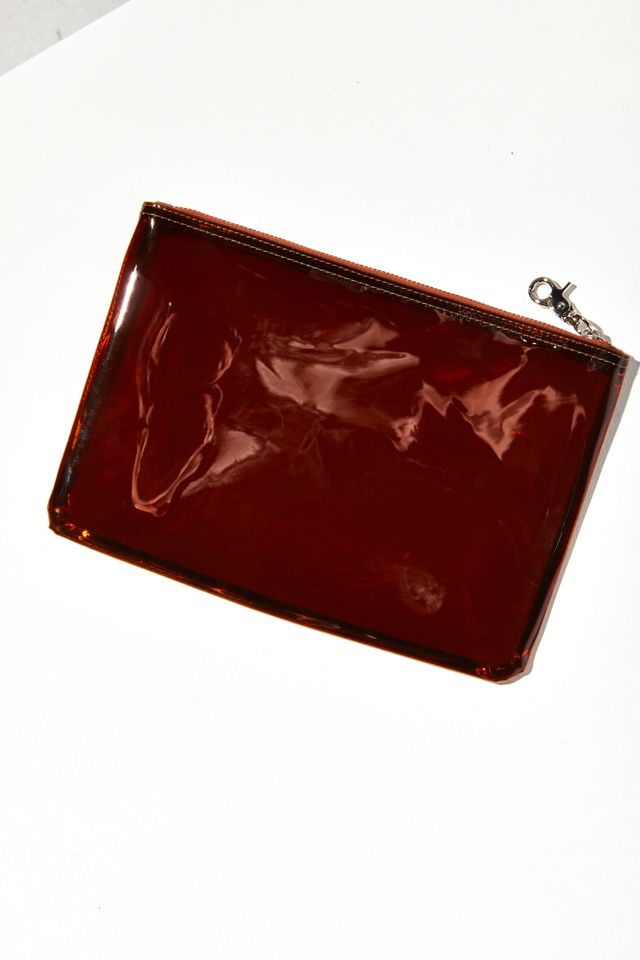 Clear Flat Zippered Pouch | Urban Outfitters