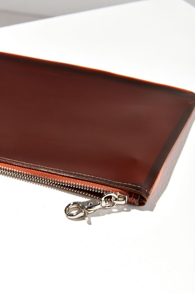 Clear Flat Zippered Pouch | Urban Outfitters