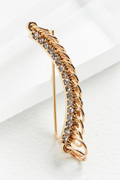 Looped Ring Statement Ear Cuff | Urban Outfitters Canada