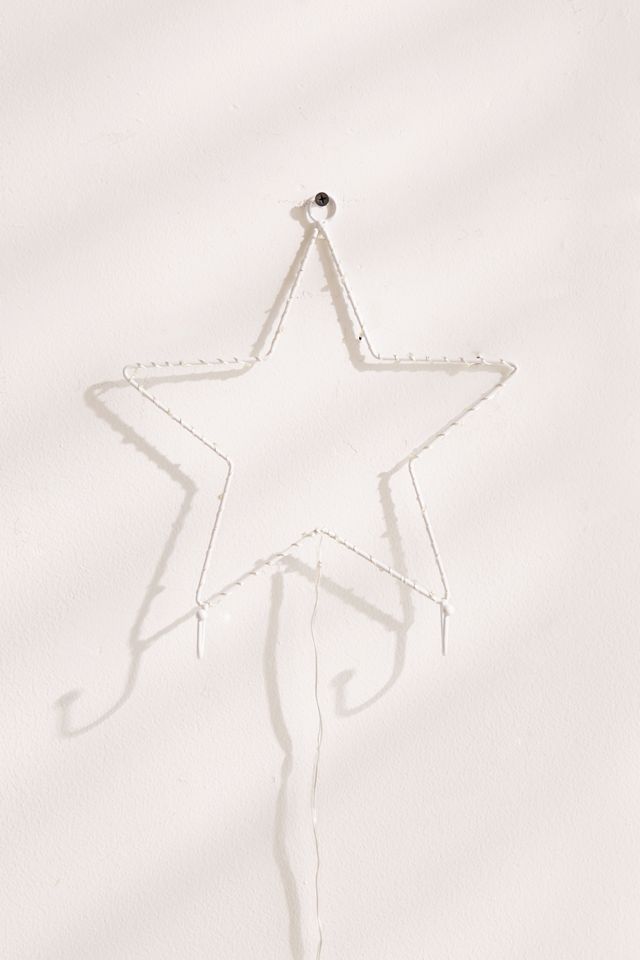 Light-Up Star Wall Hook | Urban Outfitters Canada