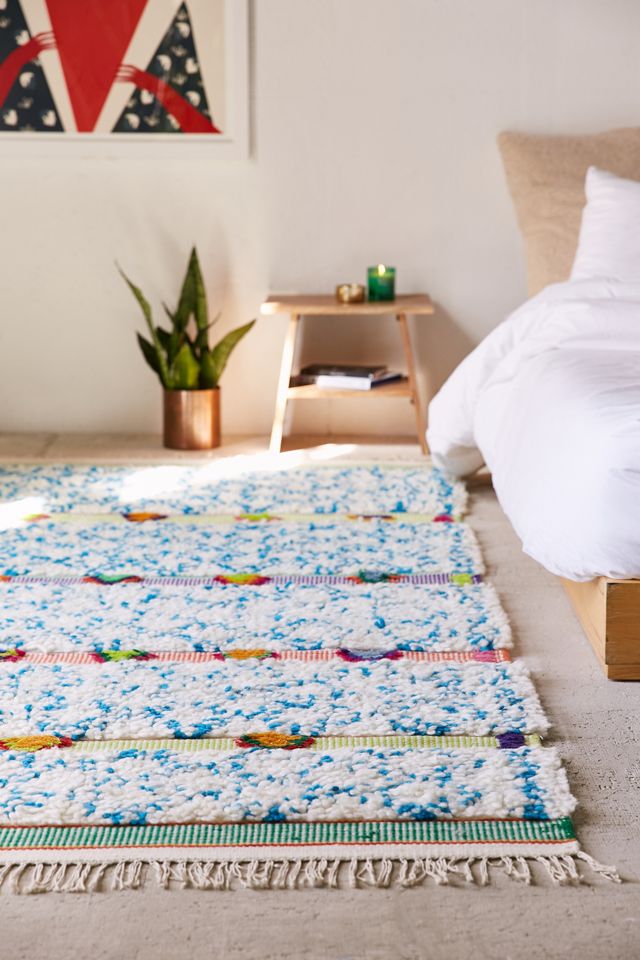 Nico Rainbow Shag Rug | Urban Outfitters