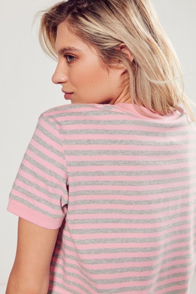 GUESS + UO Striped Ringer Tee | Urban Outfitters