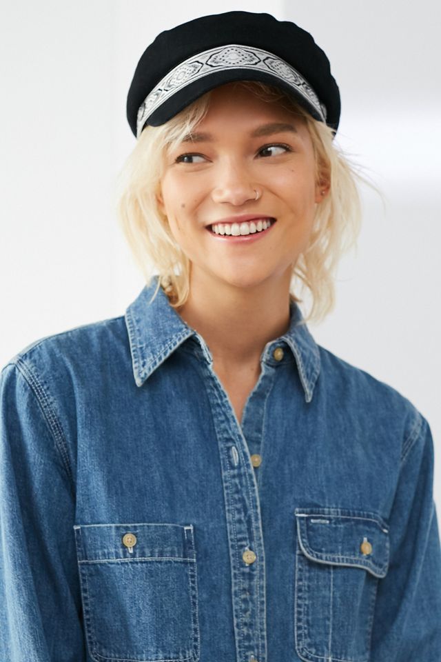Brocade Trim Lieutenant Hat | Urban Outfitters Canada