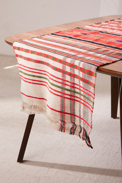 Vintage Plaid Embroidered Textile | Urban Outfitters Canada