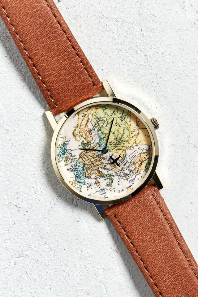 UO Globe Watch | Urban Outfitters
