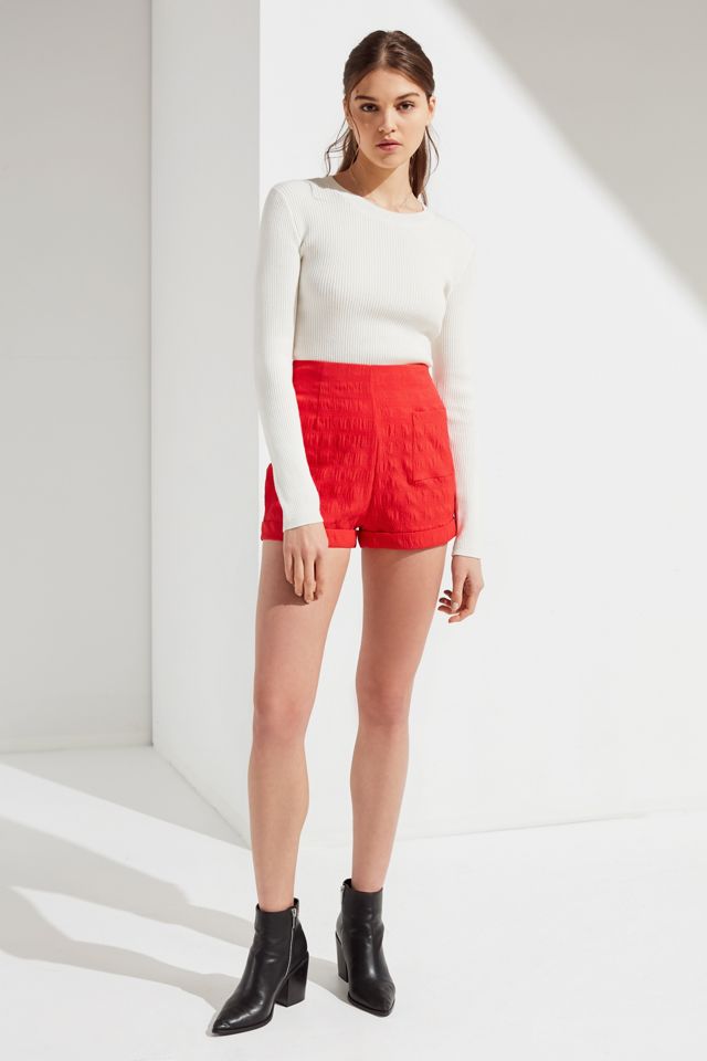 UO Pansy High-Waisted Short | Urban Outfitters