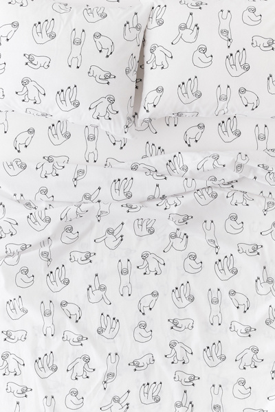 Sloths Sheet Set | Urban Outfitters