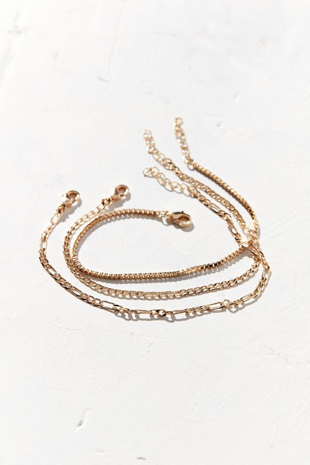Chain Bracelet Trio Set | Urban Outfitters