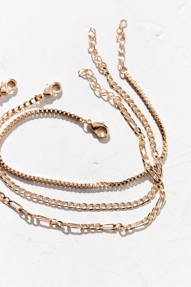Chain Bracelet Trio Set | Urban Outfitters
